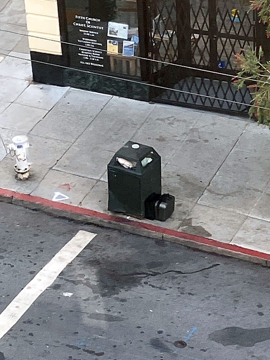 These are San Francisco’s top trash cans — for complaints